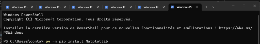 Utiliser python dans power BI, créer vos graphiques